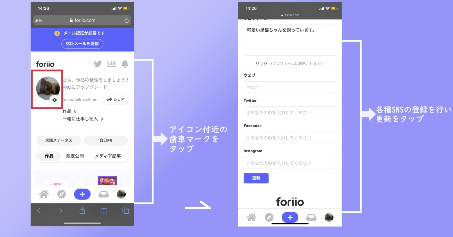 foriio（フォリオ）とは？クリエイターのポートフォリオ作成サービス！